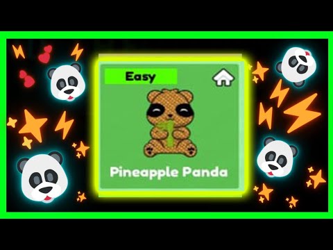 Guide How To Get Pineapple Panda On Roblox Find The Pandas By Find The ...