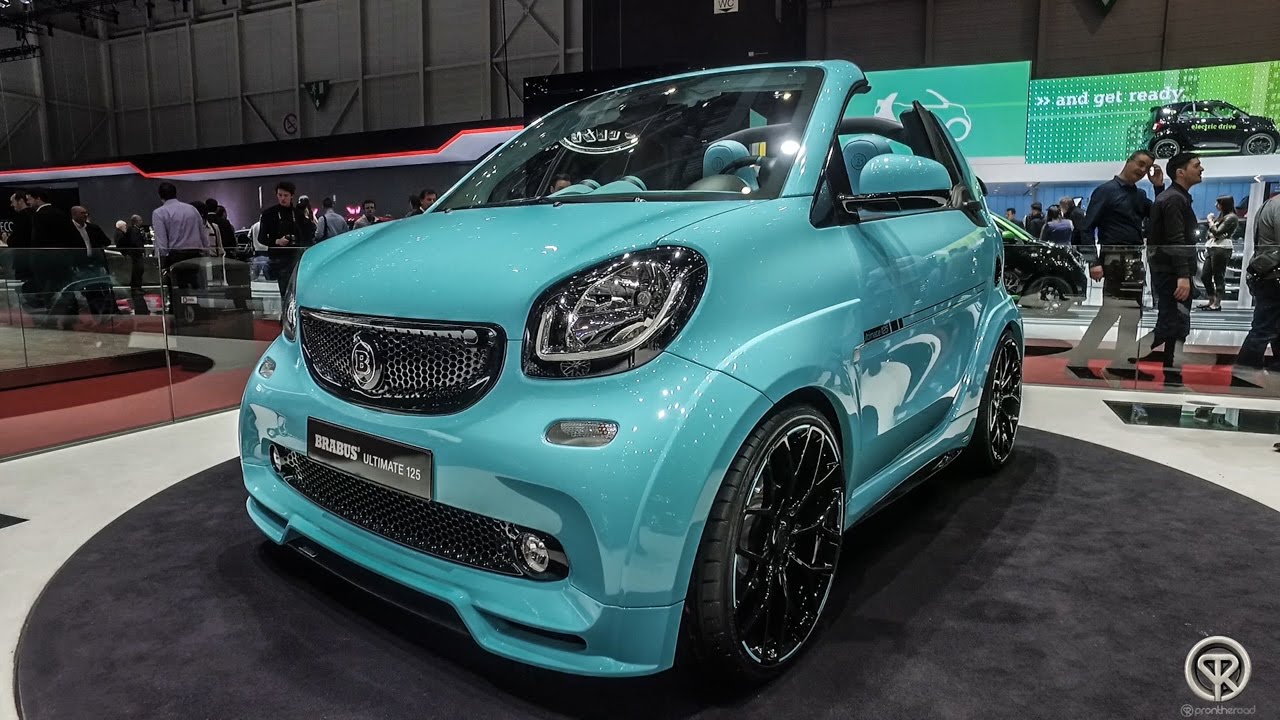 Smart Brabus Ultimate 125 - 2017 Geneva Motor Show - YouTube