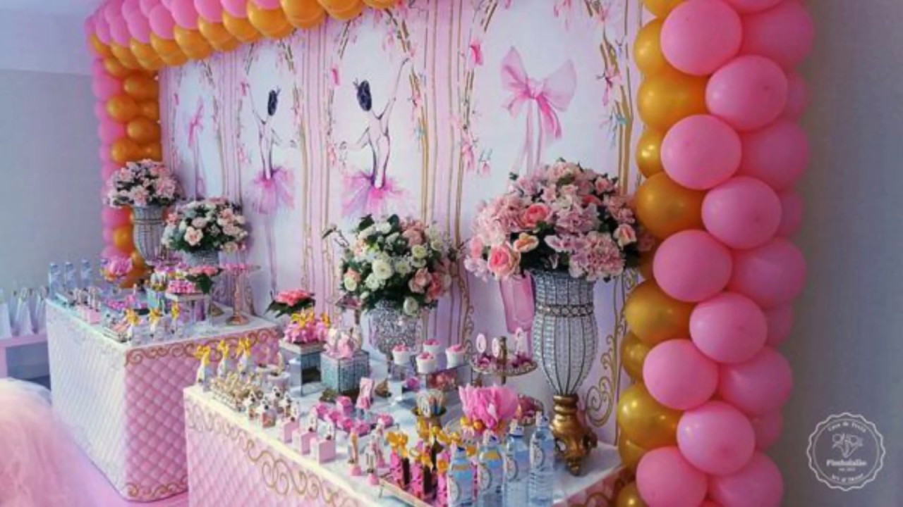 Pink Ballerina Party - YouTube