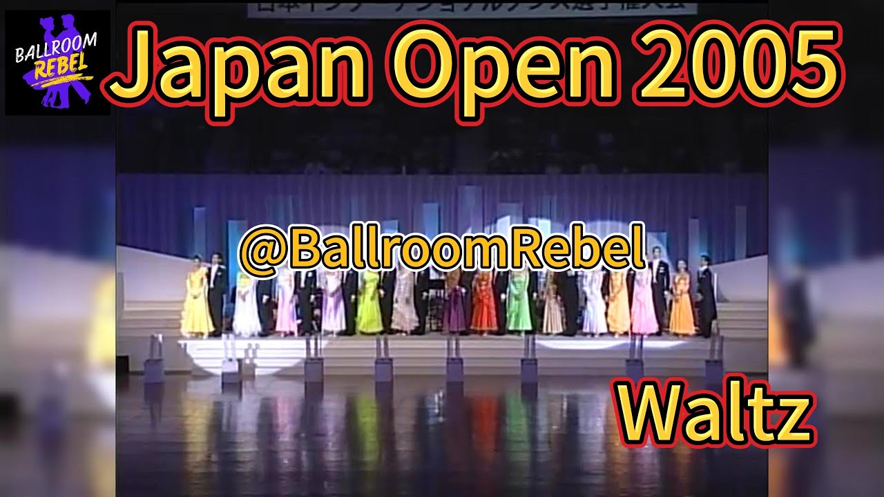 2005 Japan Open Championship Ballroom Waltz - YouTube