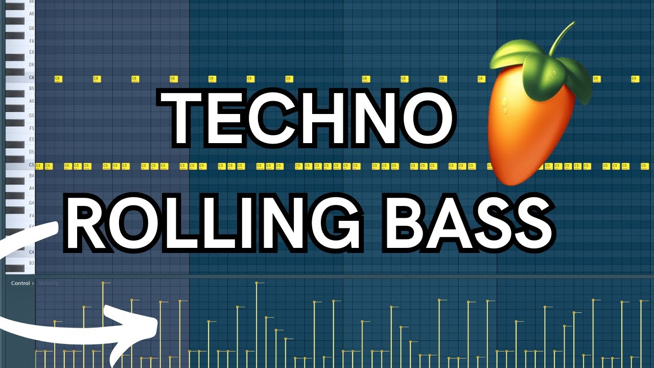 How to Make a Rolling Techno Bassline in FL Studio - YouTube