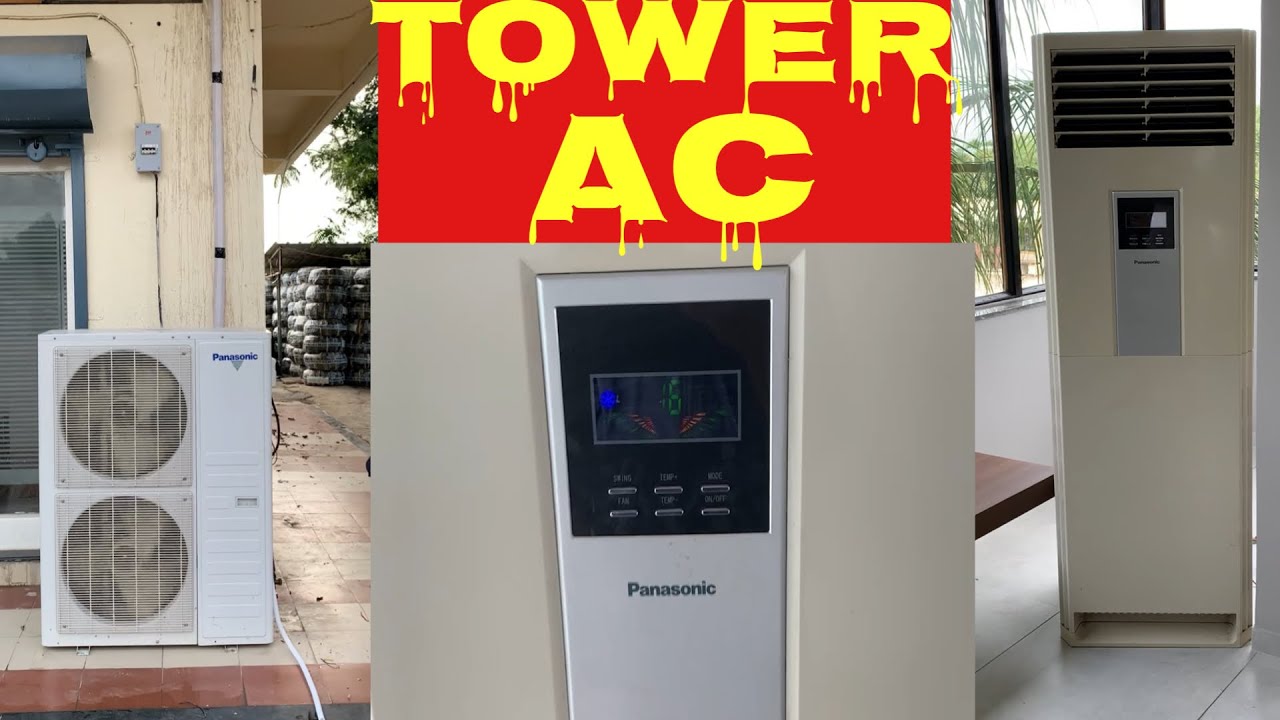 टावर AC कैसे फिट करे / Tower ac for home /tower ac installation/tower ...