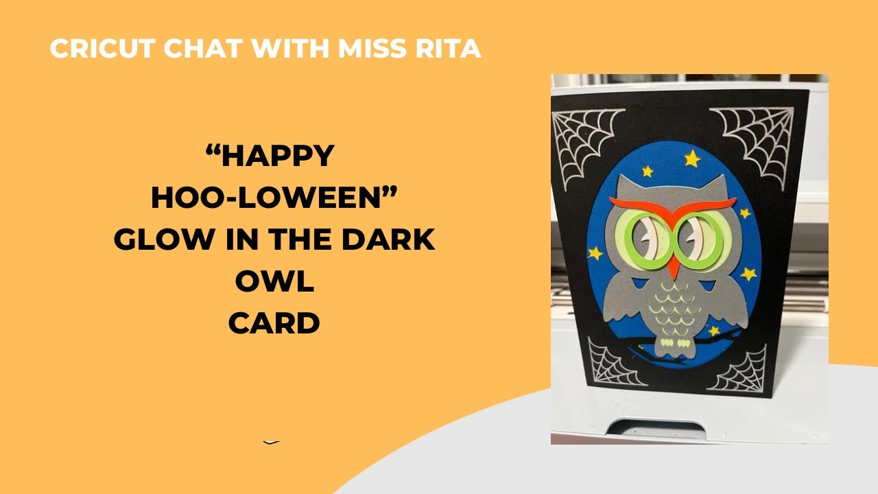 “Happy Hoo-loween” Glow In The Dark Owl Card - YouTube
