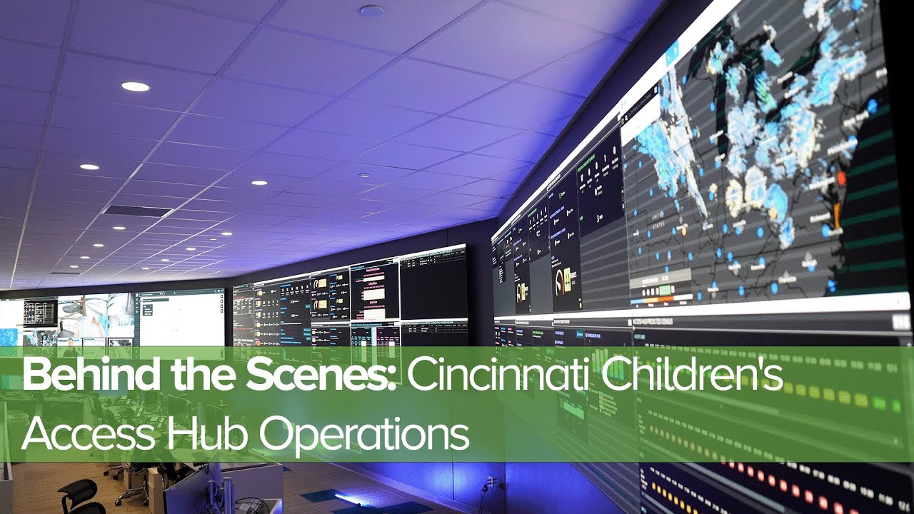 Behind the Scenes: Cincinnati Children's Access Hub Operations - YouTube