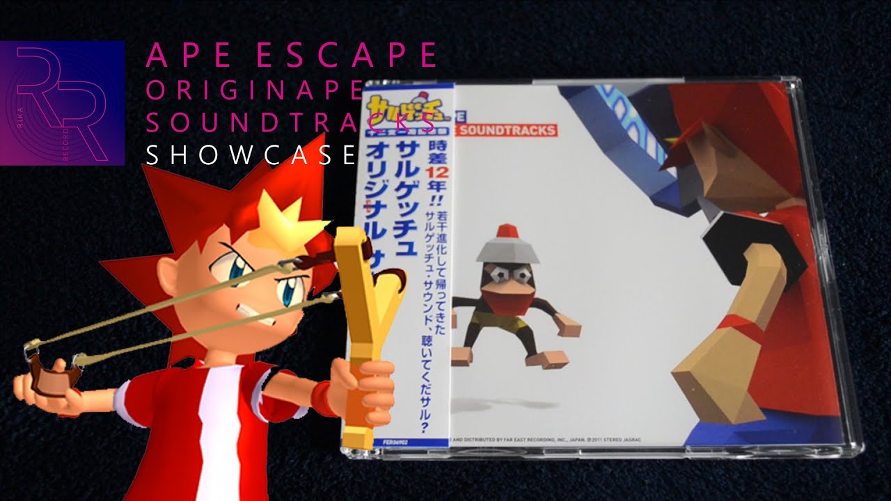 Ape Escape -Originape Soundtrack [CD Album] Showcase - YouTube