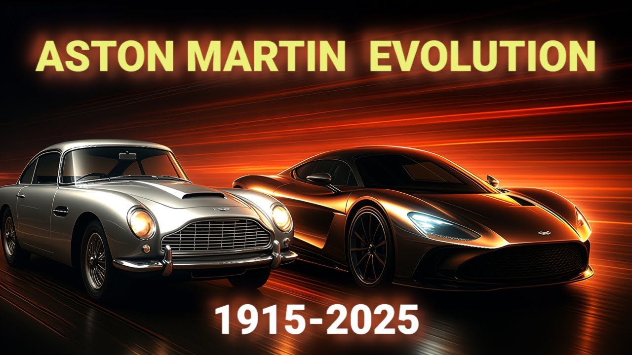 Aston Martin Evolution 1915–2025 | Cinematic AI Transformation Video ...