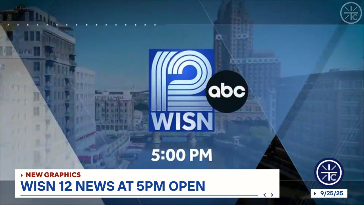 WISN 12 News at 5pm Open - 9/25/2025 - YouTube