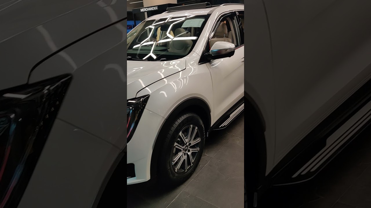 XUV700 side step | AX7 Automatic | white colour - YouTube