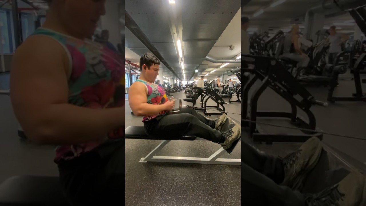 Seated Rows for the O's #backday # #fitness - YouTube