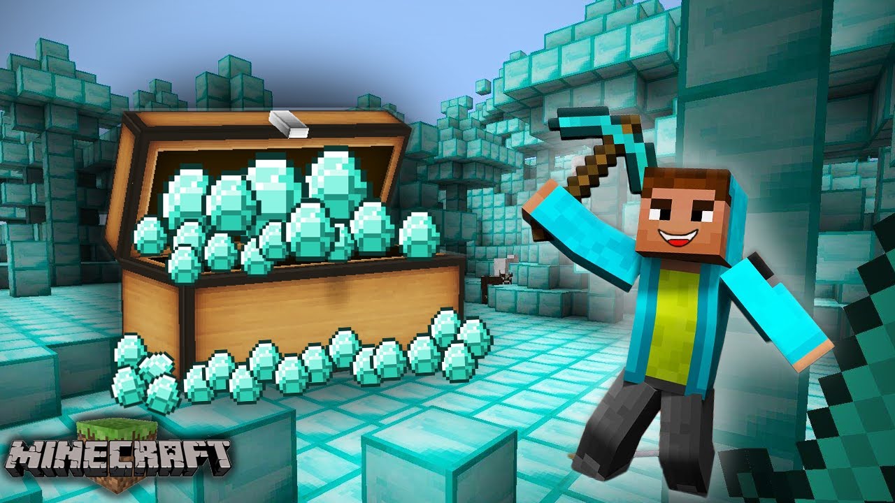 I GOT EPIC DIAMOND TREASURE CHEST IN MINECRAFT | SURVIVAL SERIES | PT-2 ...
