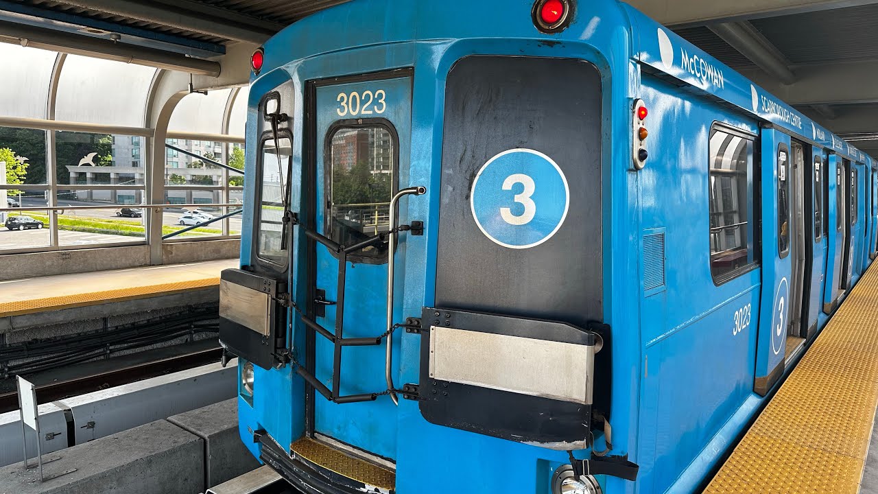 Ride on TTC Line 3 FULL LINE - YouTube