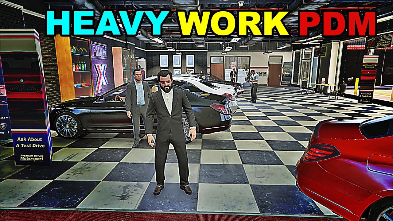 HEAVY WORK AT PDM. MERCEDES BENZ SHIPMENT AT PDM. GTA 5 PAKISTAN. GTA 5 ...