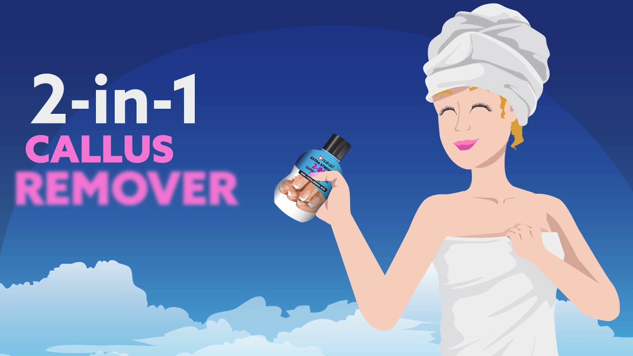 EXTRA STRENGTH 2-IN-1 CUTICLE + CALLUS REMOVER - YouTube