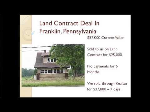 What Works: A Profitable Land Contract Deal Example -- Video 21 - Real ...