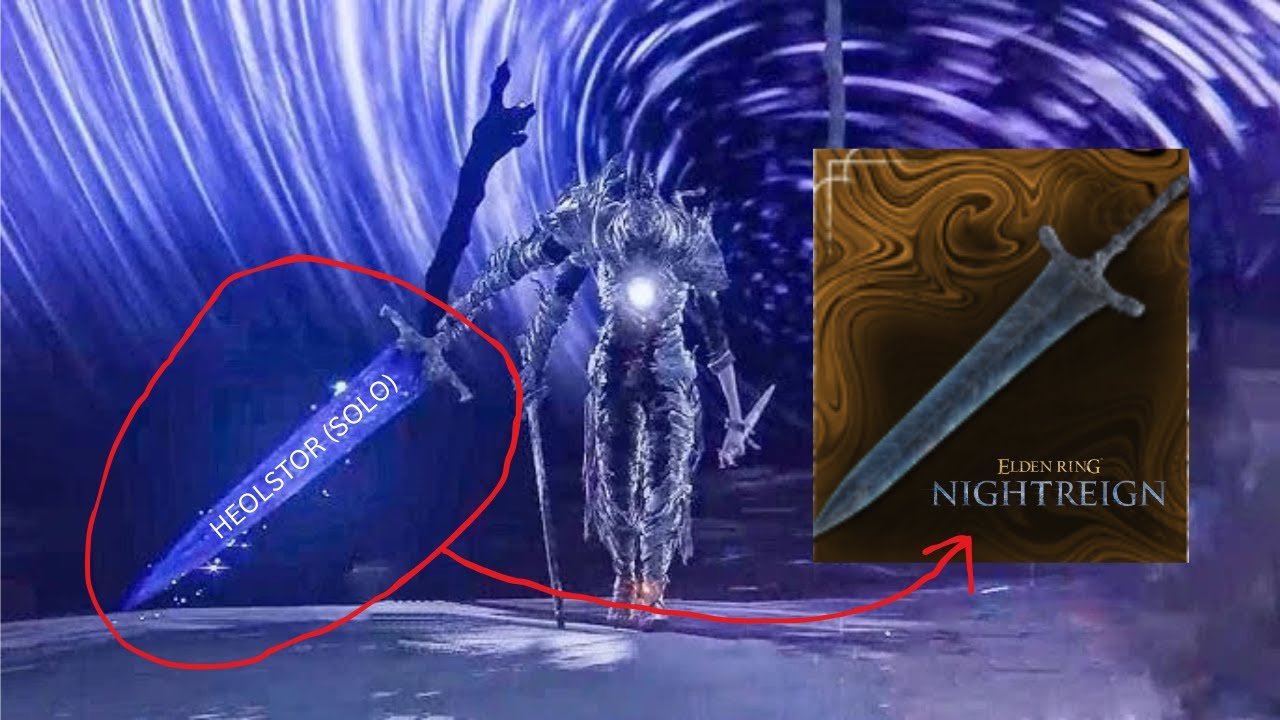 I solo-ed Heolstor (Night Aspect) with DARKMOON GREATSWORD | ELDEN RING ...