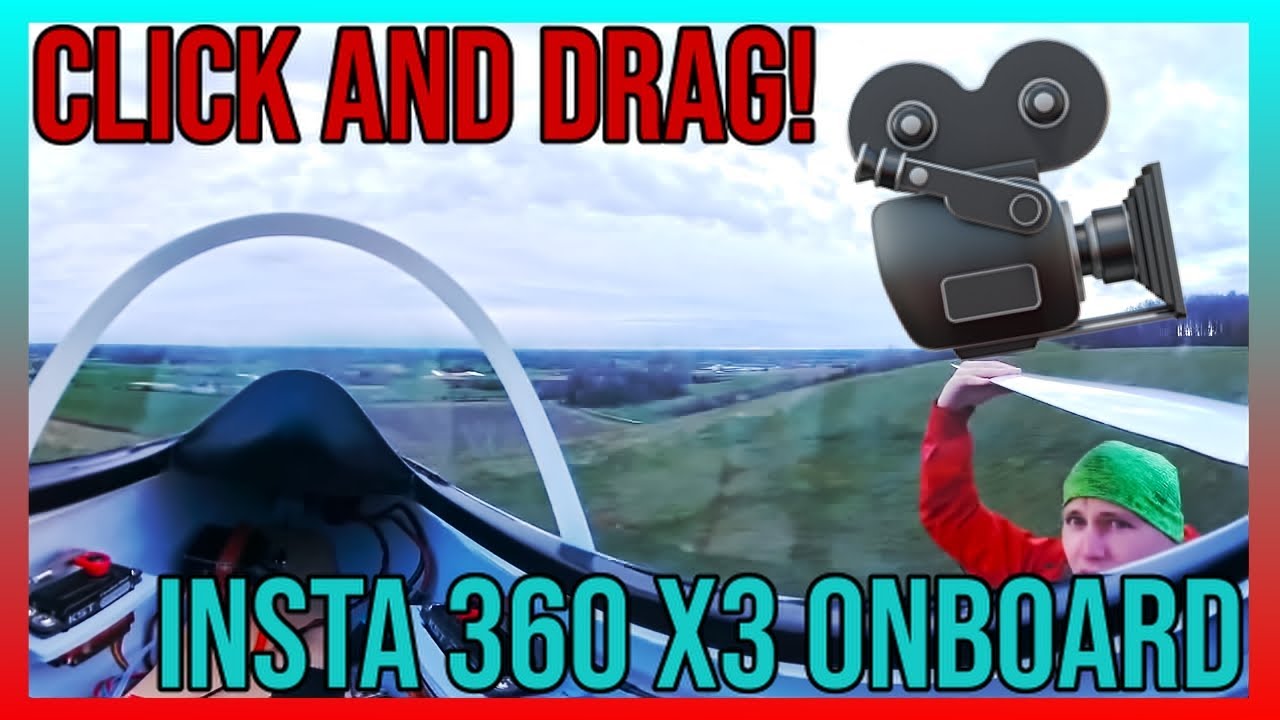 RC-Glider 🕹️ ️ with Insta360 Camera OnBoard - YouTube