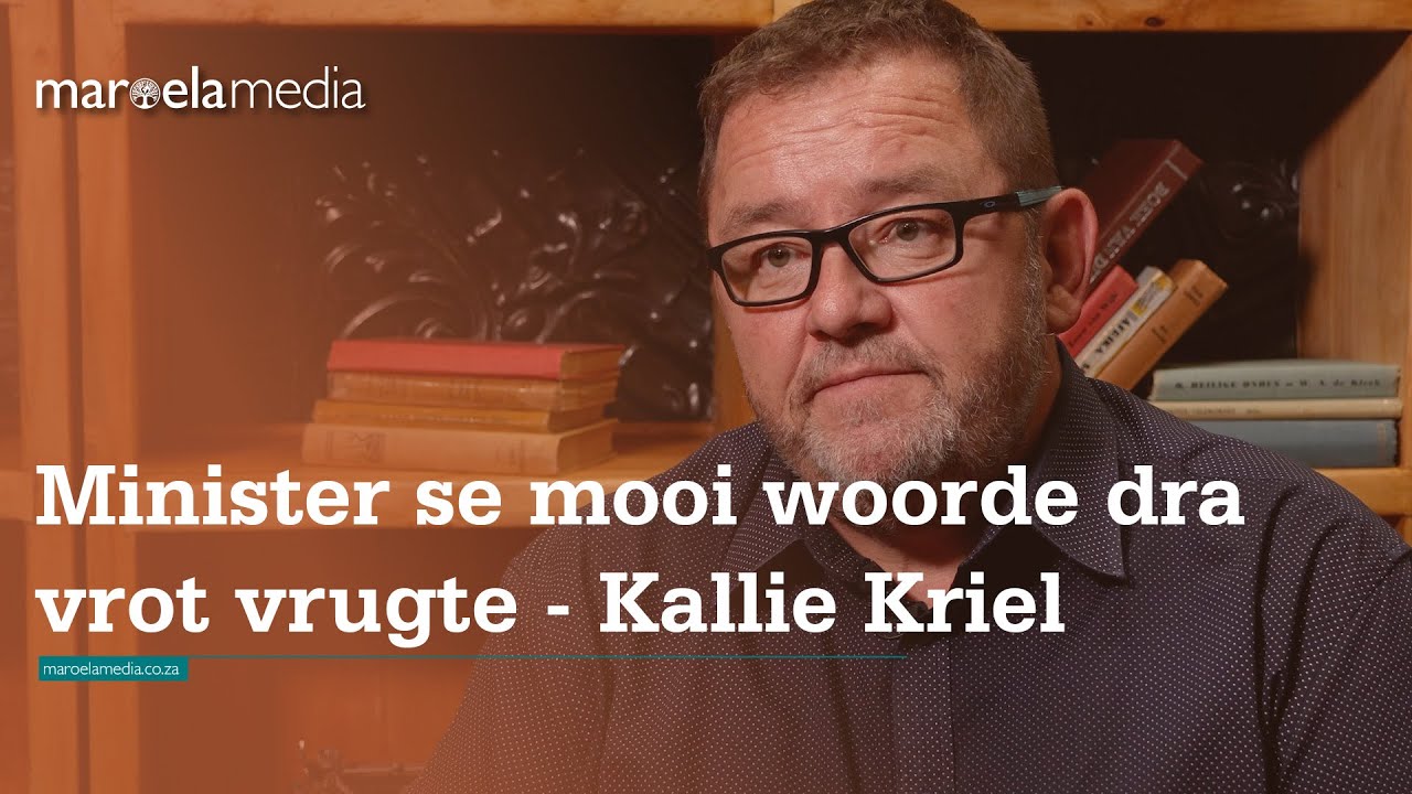 Minister se mooi woorde dra vrot vrugte - Kallie Kriel - YouTube