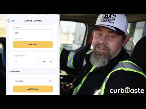 CurbWaste - software for haulers by haulers - YouTube