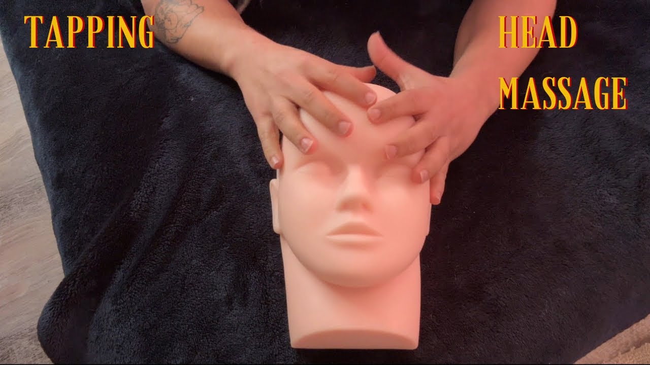 #ASMR | Head Massage (tapping/gripping/no talking) - YouTube