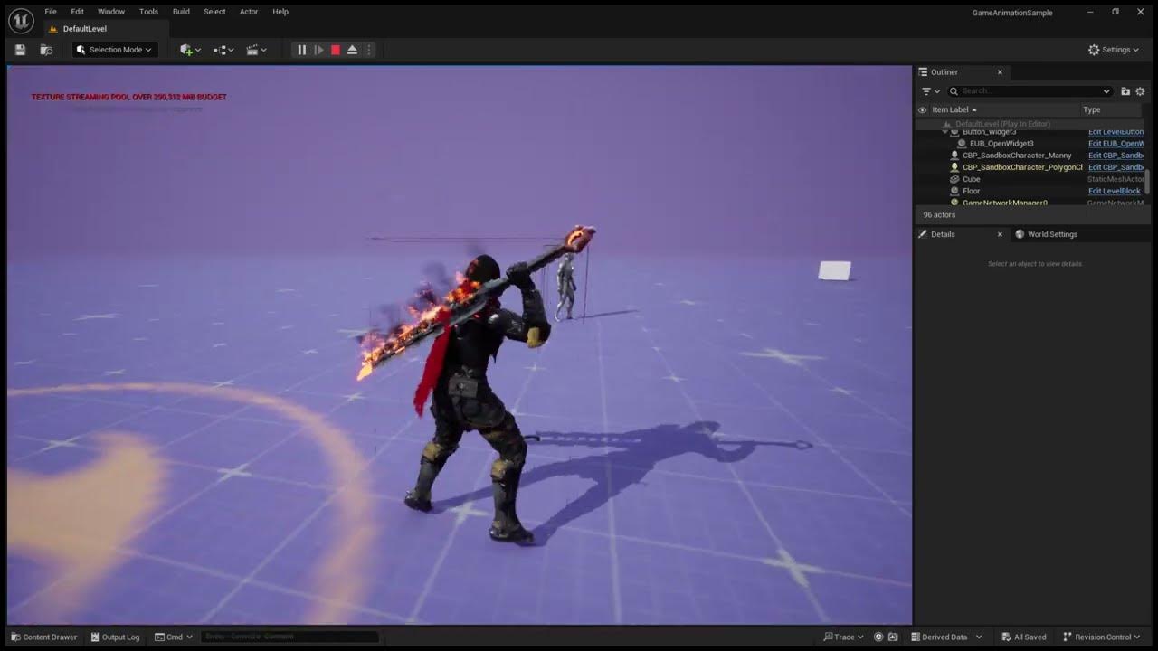 GameAnimationSample-UE5-Hack and slash movement and combat system - YouTube