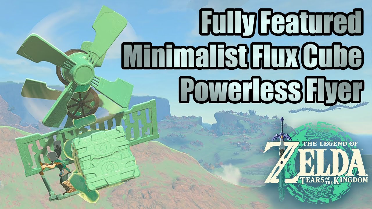 Minimalistic Full-Featured Flux Cube Flyer Provides Best Powerless Bang ...