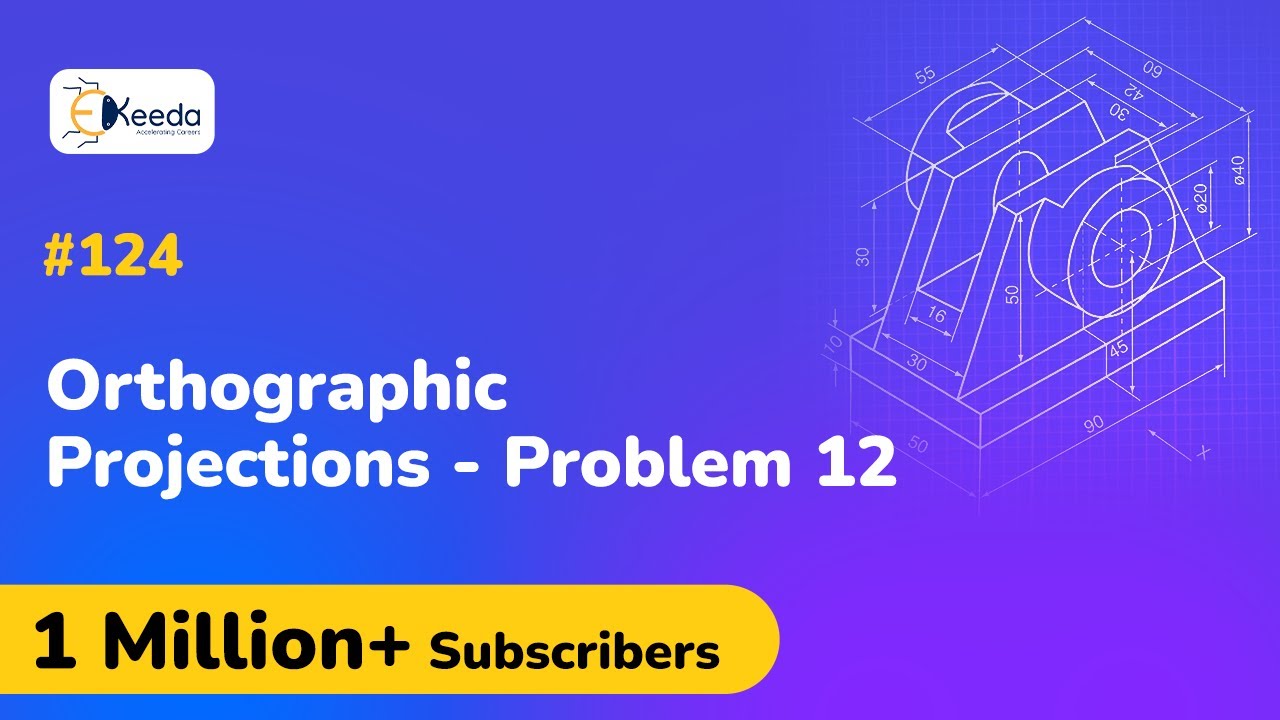Orthographic Projections Problem No.12 - Orthographic Projections ...