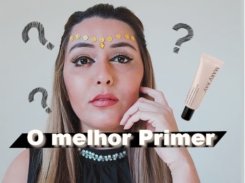 O melhor Primer do mundo. Pele oleosa e seca.