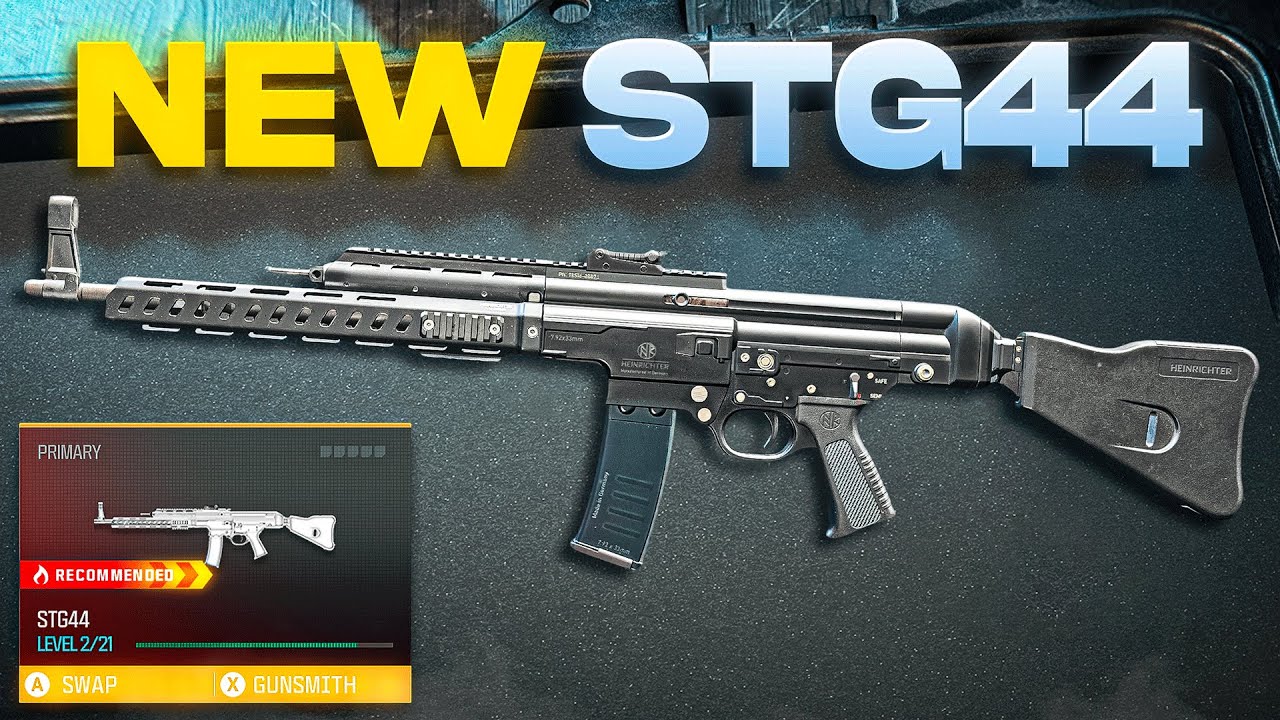 *NEW* STG 44 has NO RECOIL on Rebirth Island Warzone! - YouTube