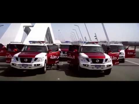 Abu Dhabi Police Chase, Mclaren 650S, Ferrari 458 and Police Nissan GT-R