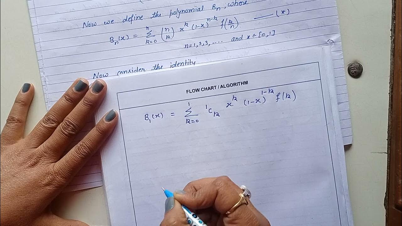 Real Analysis: Weierstrass Approximation Theorem part 1 - YouTube