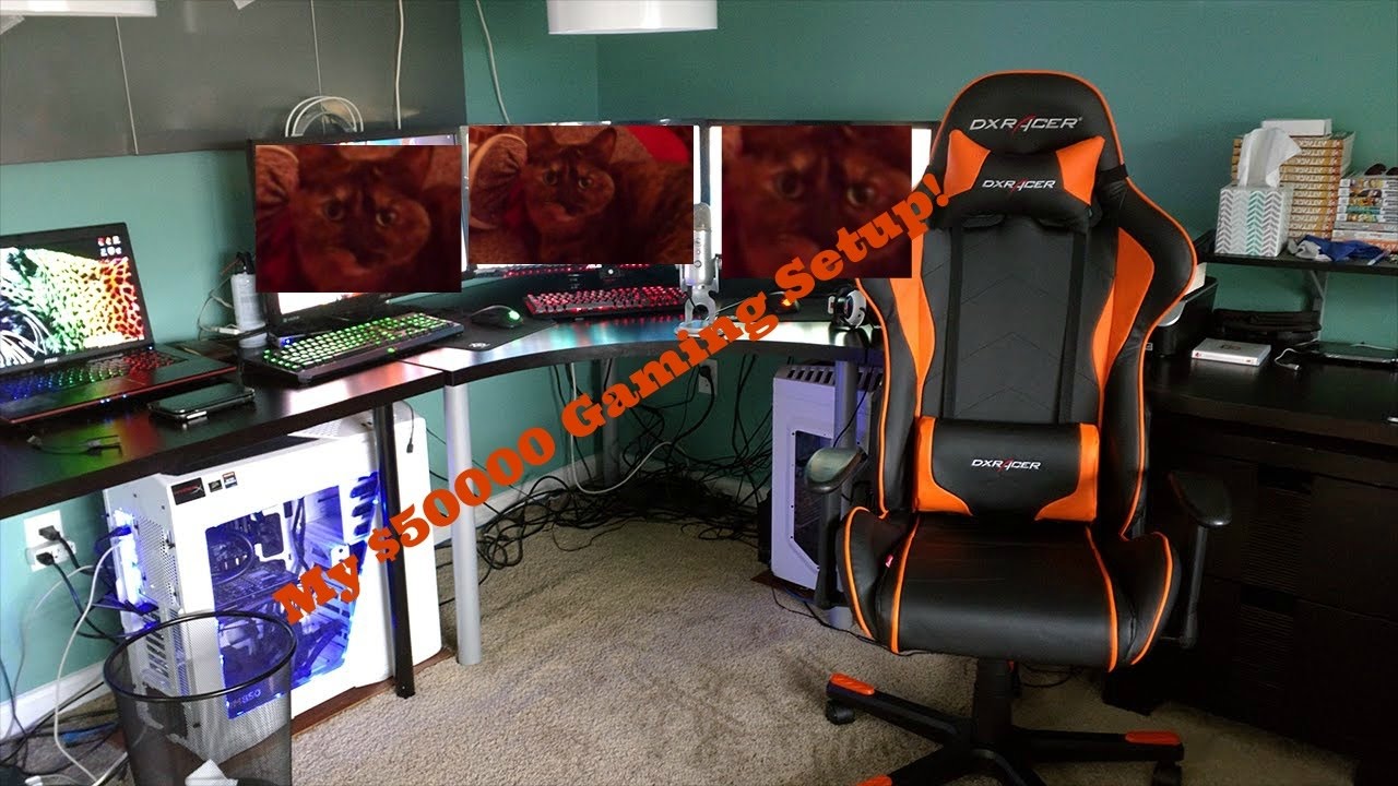 My $50000 Gaming Setup (10,000,000 Subscriber Special) OBVIOUS ...