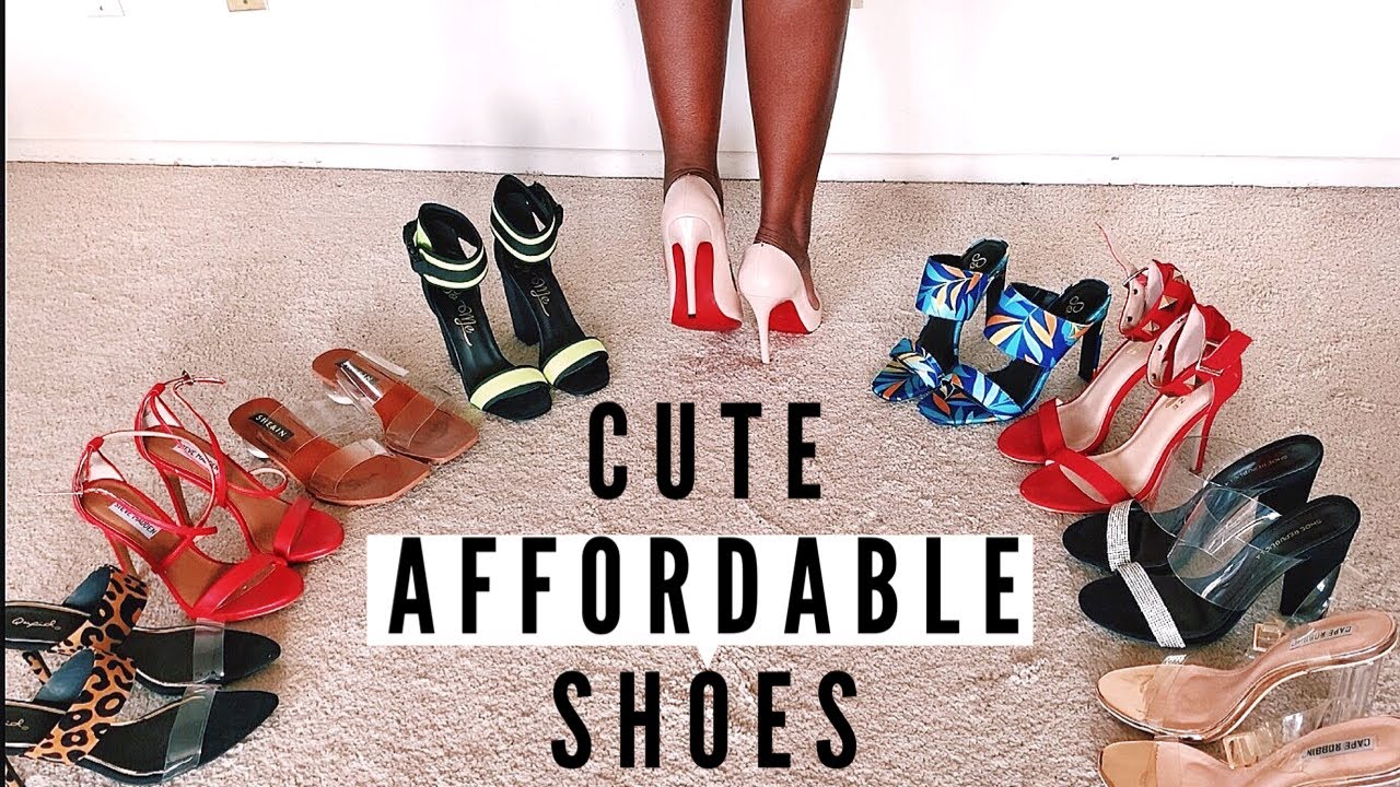 Affordable Shoe Collection Try On Haul - YouTube