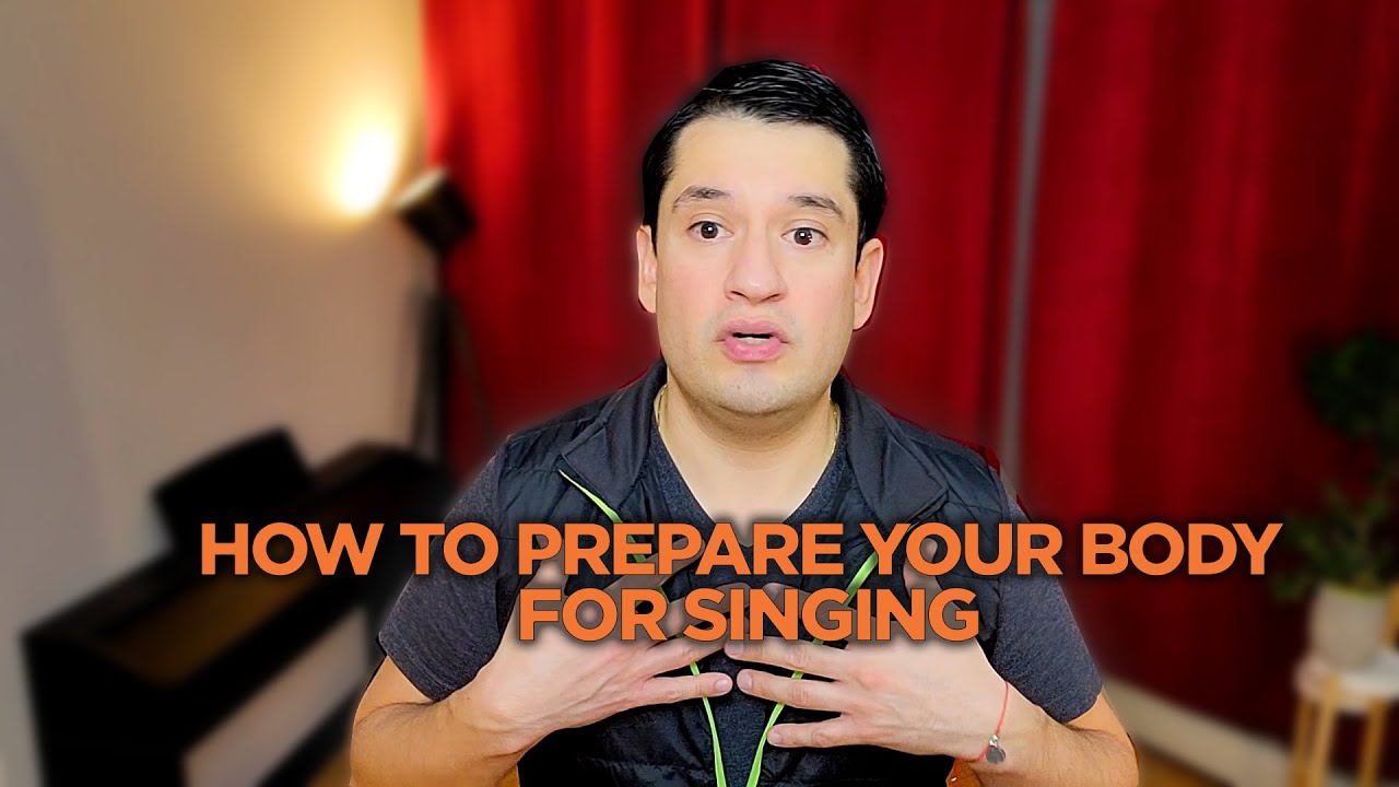 How to prepare your body for singing - YouTube