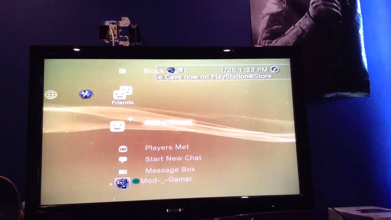 Add a ps3 friends - YouTube