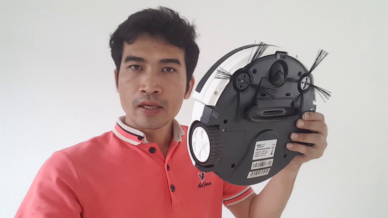 รีวิว เครื่องดูดฝุ่น HOMIE Mini Robot Ep.1 เปิดเครื่องทำงาน (Robot ...