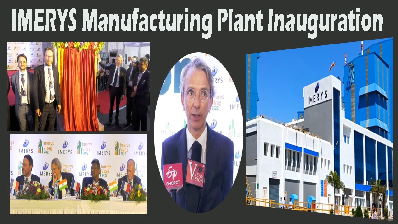 IMERYS Manufacturing Plant Inauguration steps up investment and ...