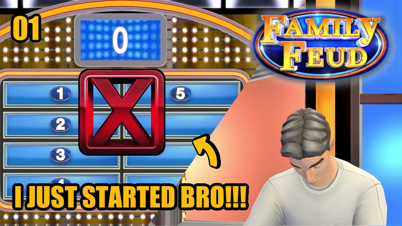 NAHHH WHO PROGRAMMED THESE ROUNDS?! LET'S TALK!! | Family Feud - #01 ...