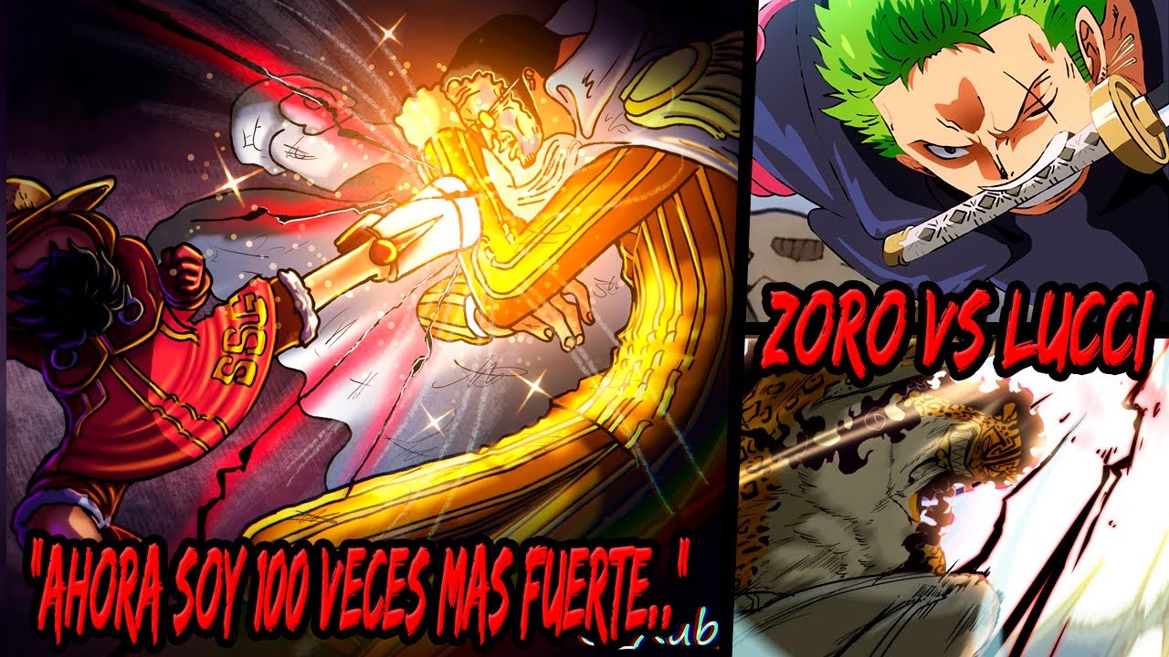ONE PIECE 1091 | *ODA ES UN GENIO* LUFFY Detiene a KIZARU | ZORO vs ...