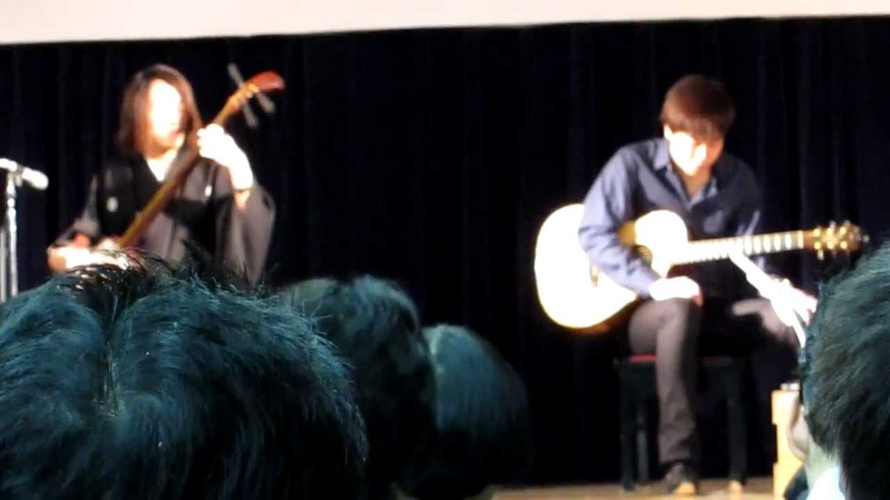 MIchiaki Shirata (白田路明) + Junpei Yamada (山田淳平) - shamisen + guitar ...