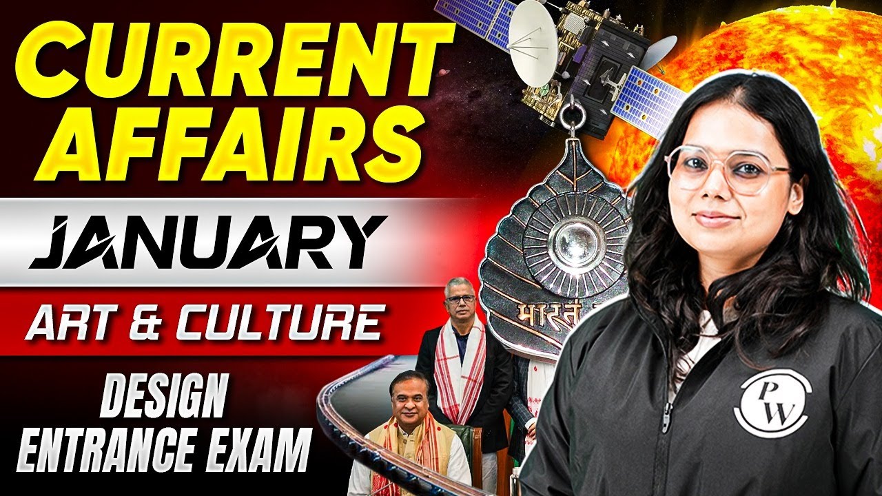 Current Affairs For Design Exam - January ( 2024 ) | GK Preparation for ...