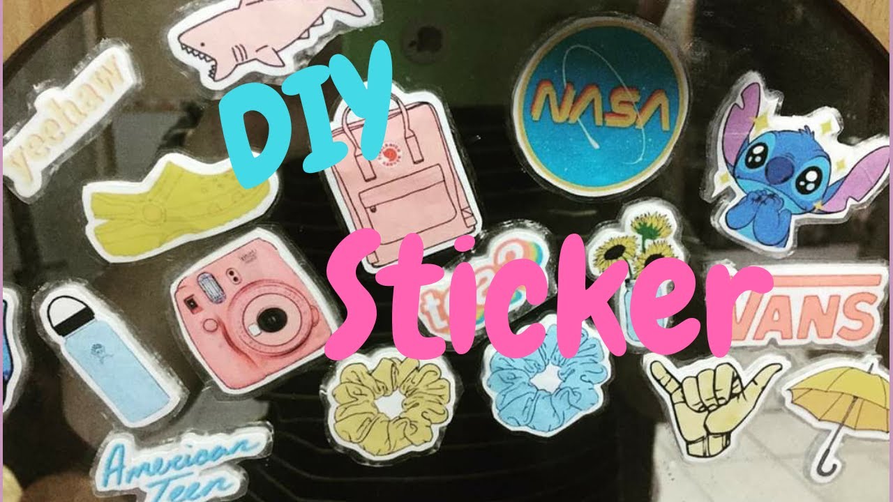 DIY STICKER Without STICKER PAPER 2020 YouTube DIY STICKER Without STICKER PAPER 2020 YouTube