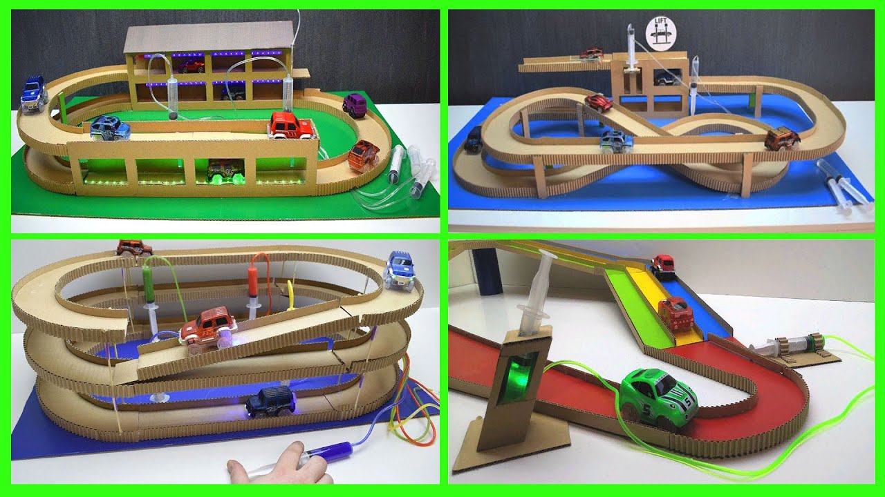 TOP 5 Amazing Hydraulic Powered Magic track with magic cars from ...