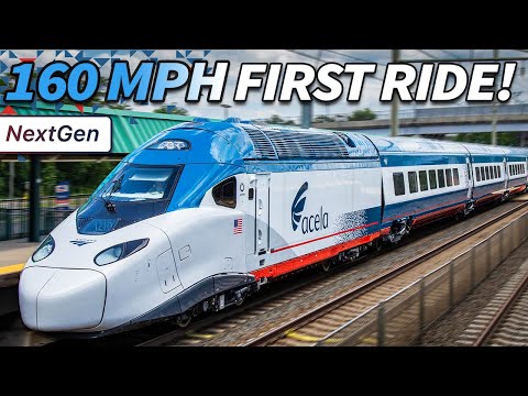 First Look: Amtrak’s BRAND NEW Acela – FASTEST Train in America!