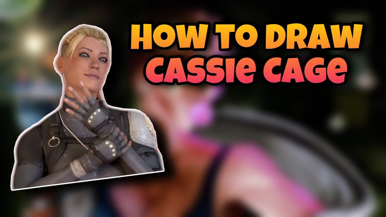 How to Draw Cassie Cage - YouTube