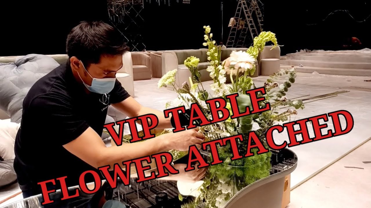 VIP TABLE FLOWER ATTACHED #ofwblogger #ofwlife #wfdcteam # ...