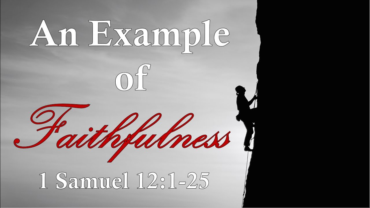 An Example of Faithfulness - YouTube