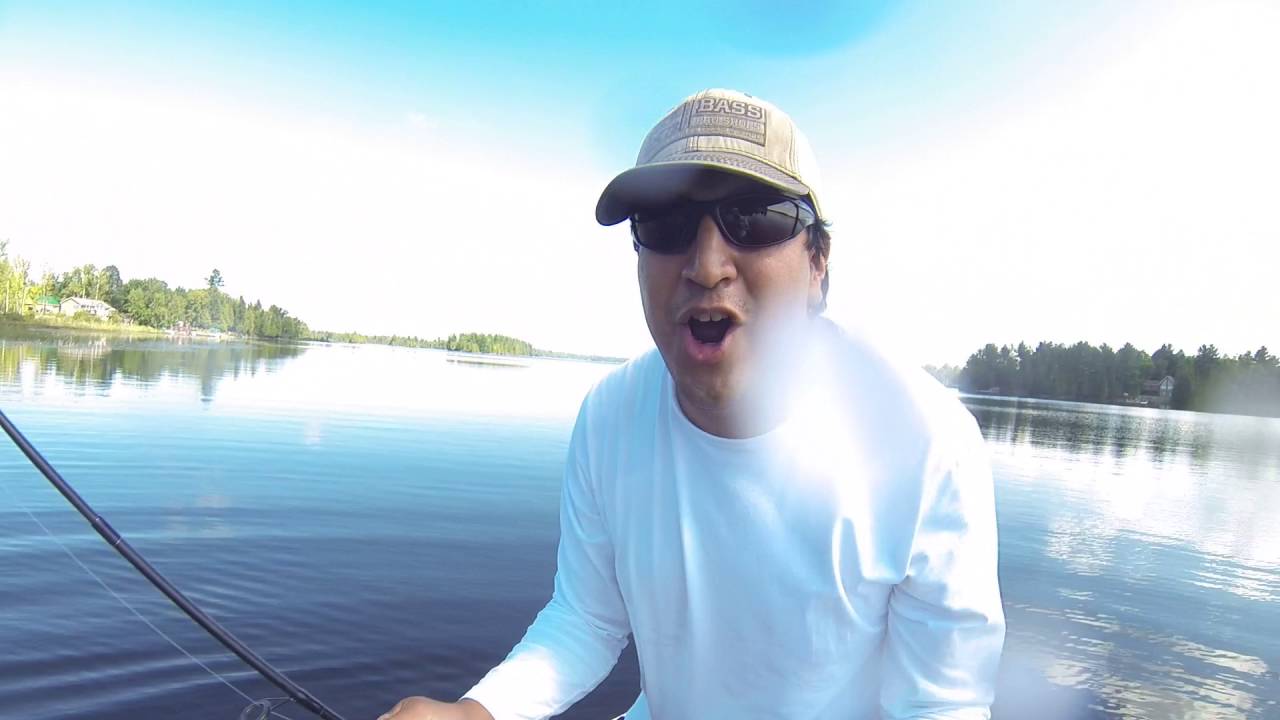 Izzy reels in a surprise walleye - In Tune Fishing - YouTube