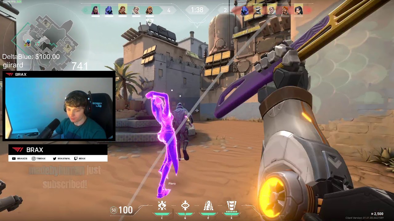 Brax Ranked Breach Gameplay - VALORANT - YouTube