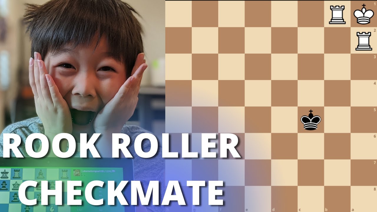 Rook Roller Checkmate | Kid Explains Chess - YouTube