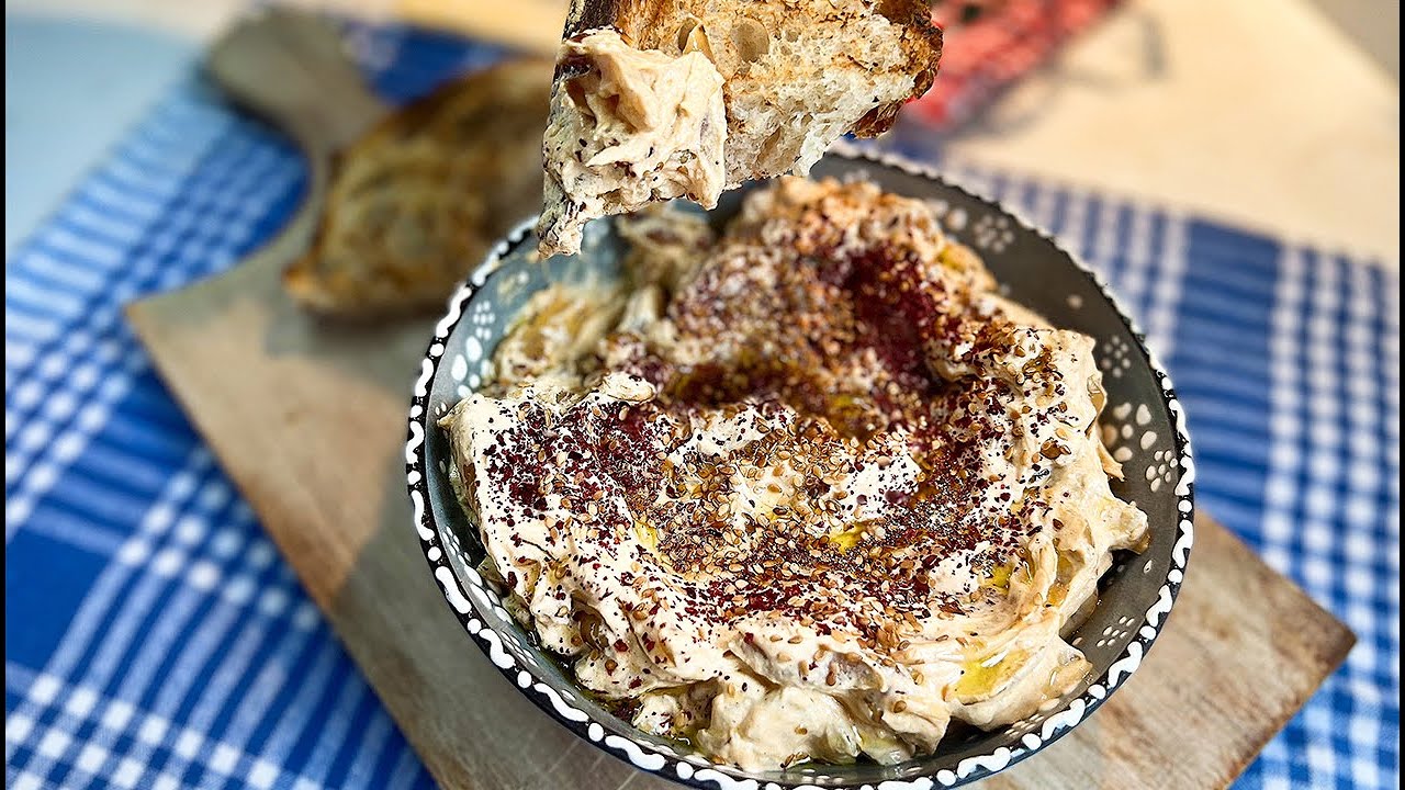 Turkish Tahini-Onion Appetizer Recipe ! Love It ! Harika Bir Tahinli ...